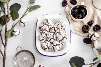 Chocolate Crinkle Cookies - California Prunes