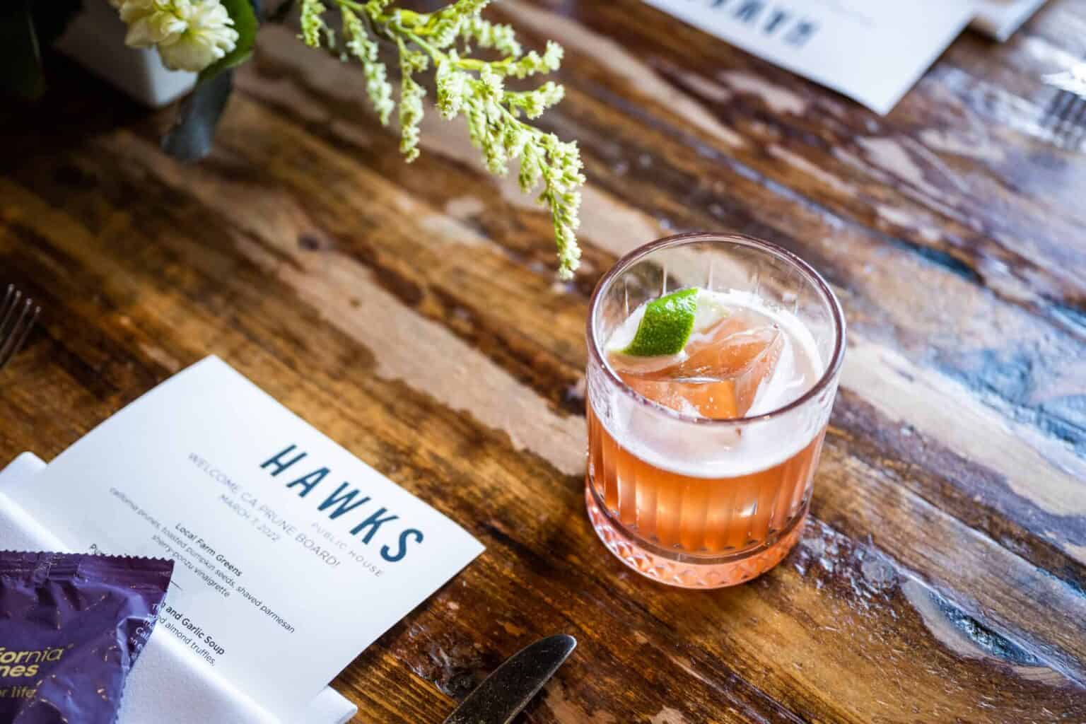 Fractured Prune Bourbon Cocktail - California Prunes