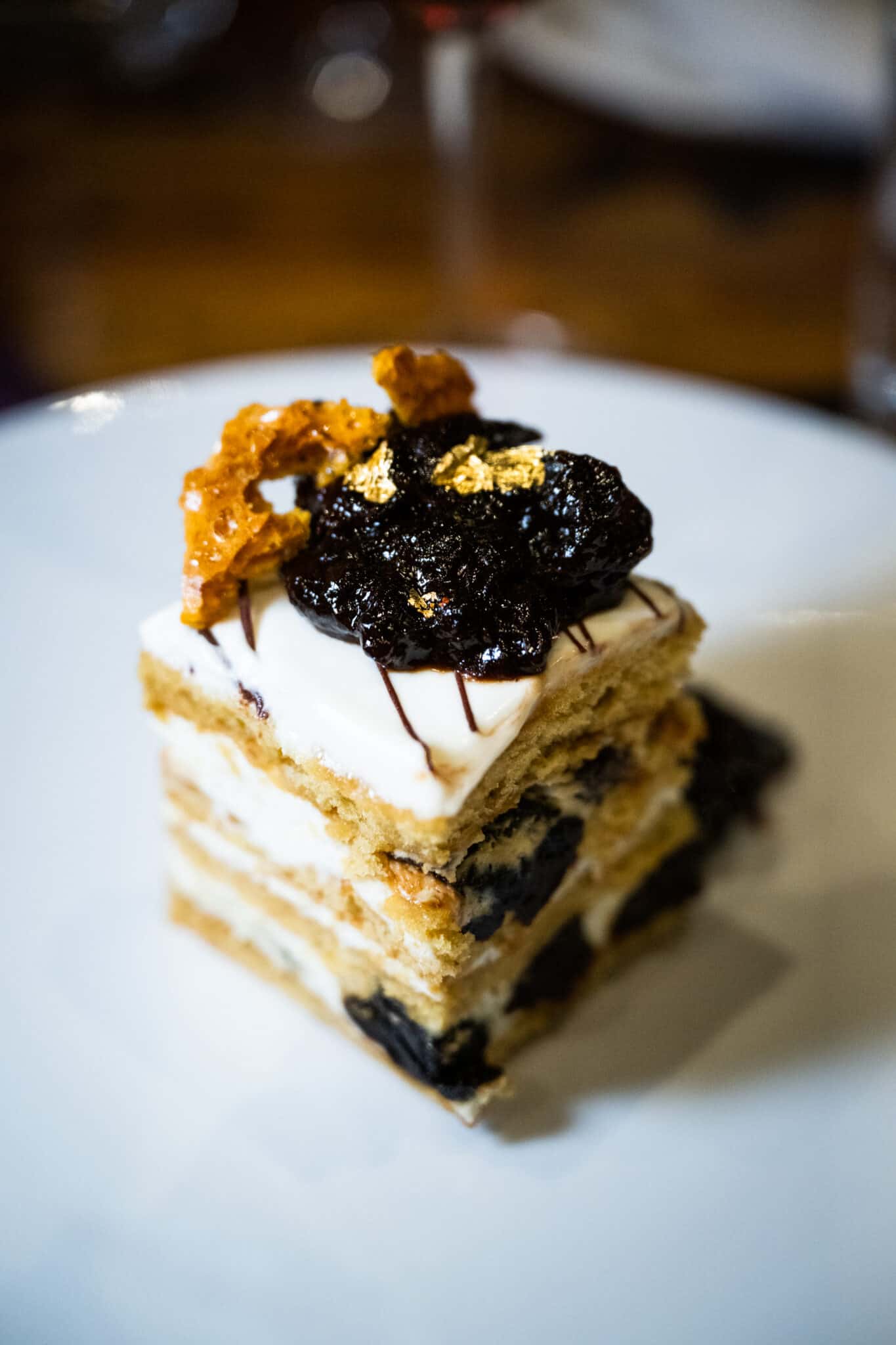 Traditional Ukrainian Honey Cake with Prunes - California Prunes