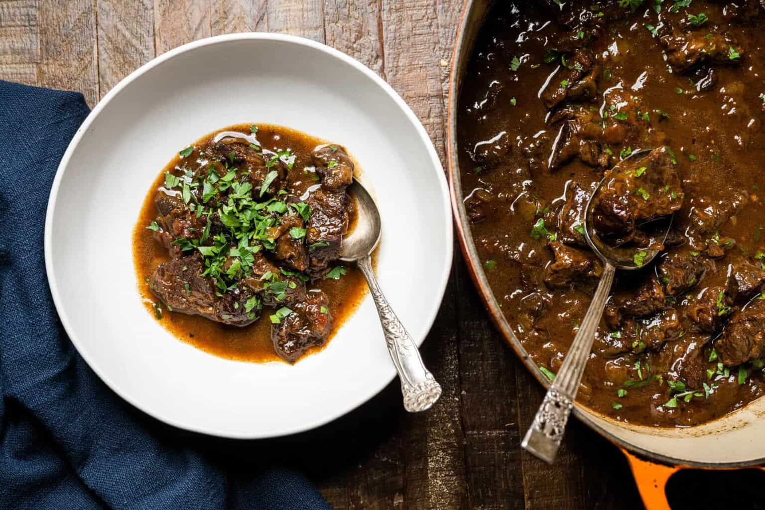 Top Chef Stephanie Cmar's Beef Stew with Red Wine - California Prunes