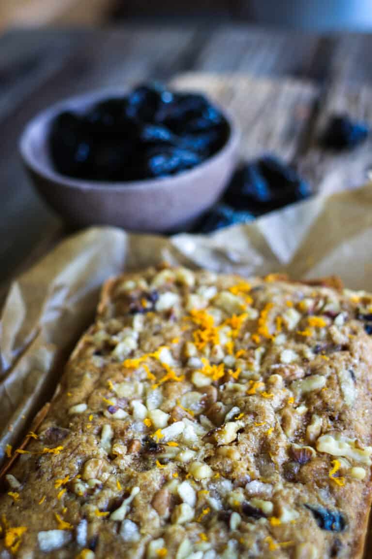 Spiced Prune Snack Cake - California Prunes