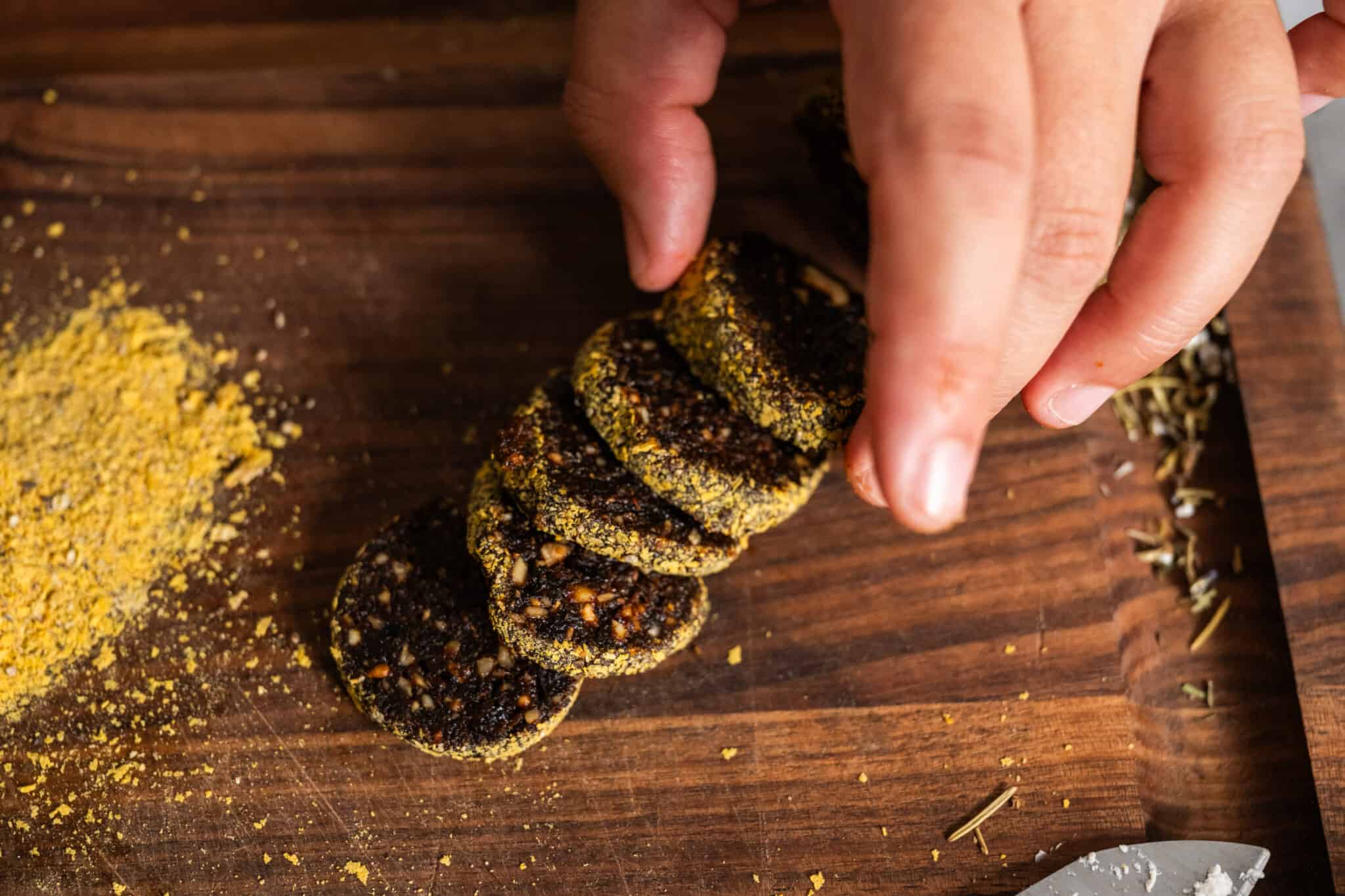 Peppered Vegan Salami Recipe - California Prunes