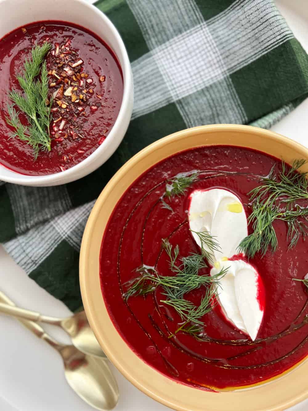 Creamy Ukrainian Borscht Recipe by Jaíne Mackievicz - California Prunes