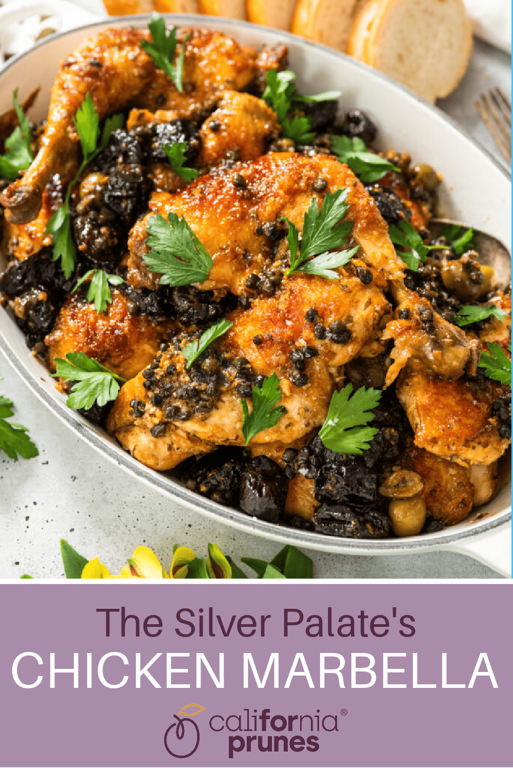 The Original Recipe for Chicken Marbella - California Prunes