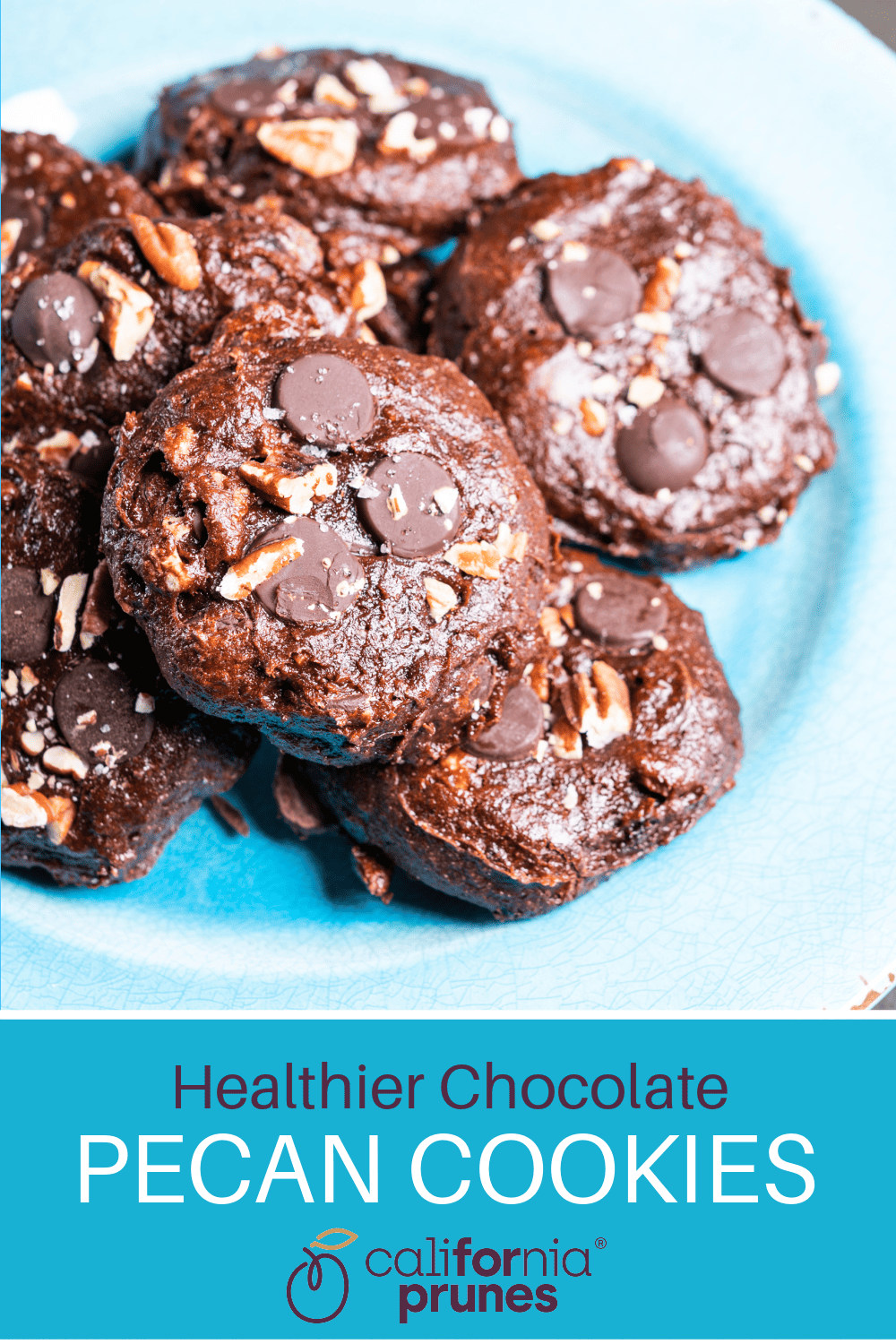 Chocolate Pecan Cookies - California Prunes