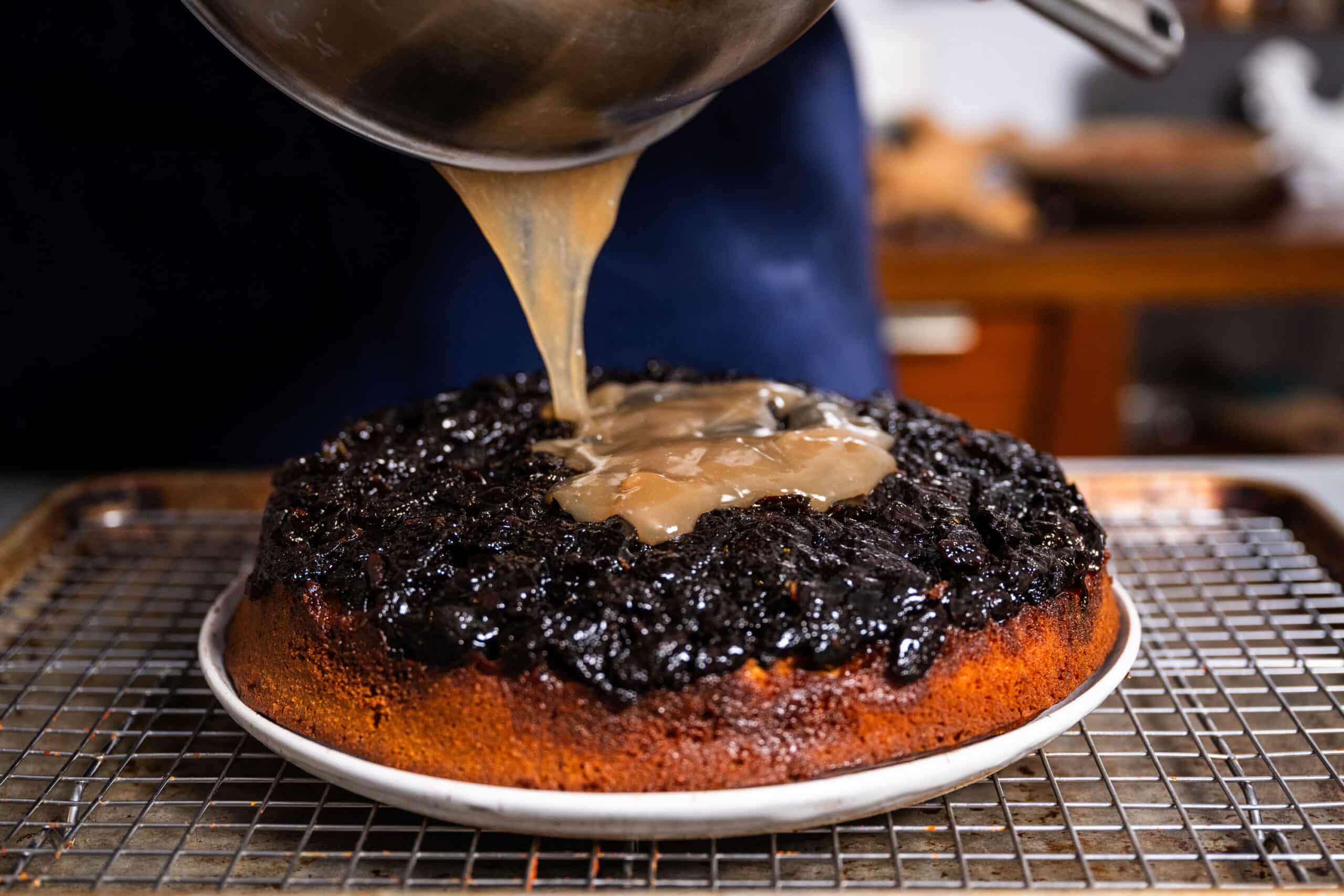 Gregory Gourdet's Maple Glazed Prune + Ginger Cake - California Prunes